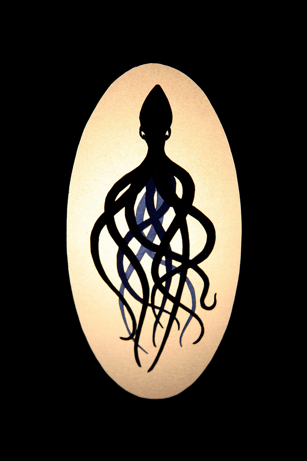 Squid papercut lantern – Original Cinn