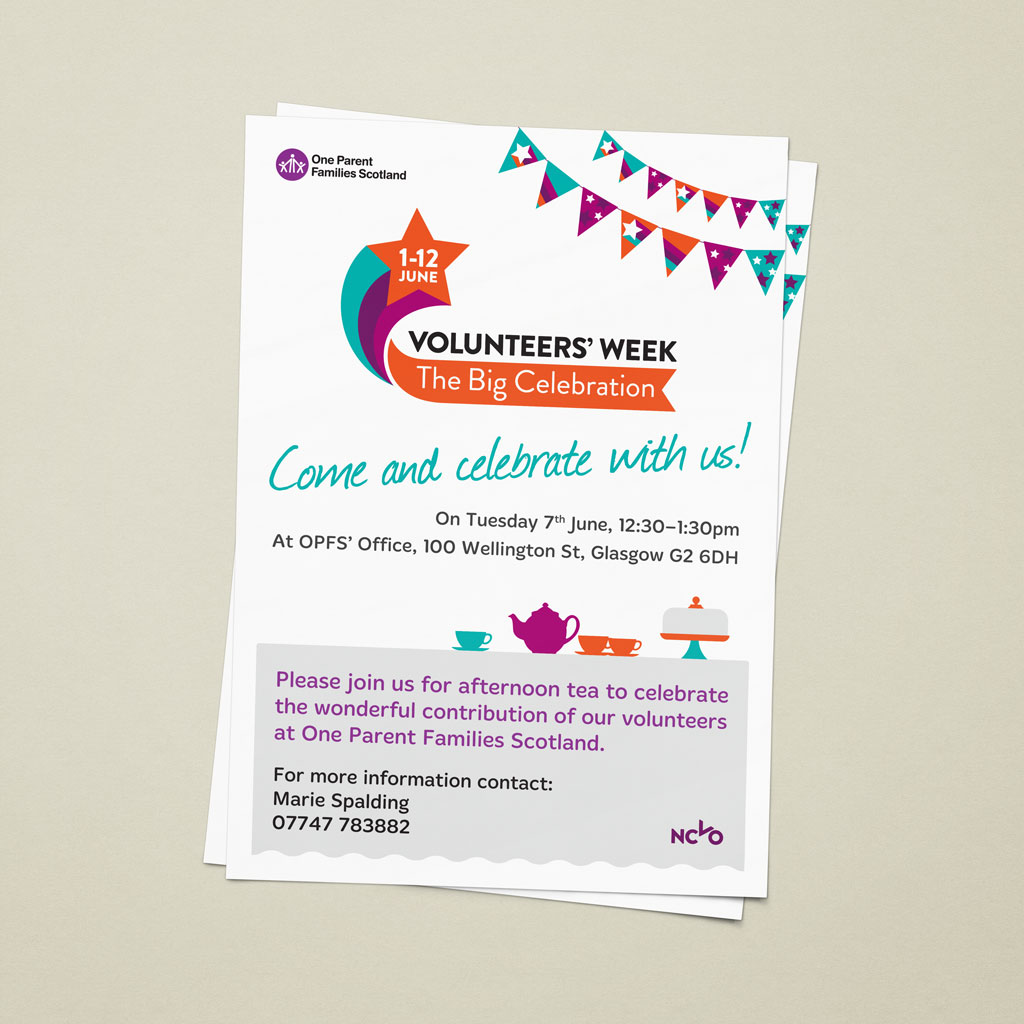 Volunteers’ week poster (OPFS) – Original Cinn
